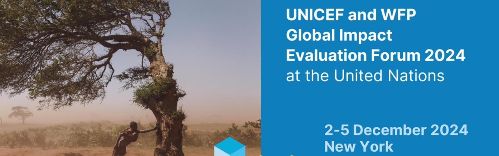 WFP and UNICEF Global Impact Evaluation Forum 2024 at the United ...